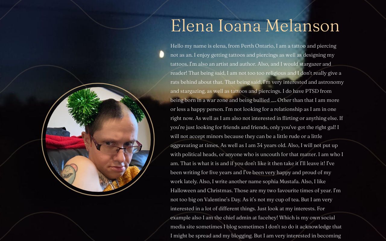 Elena Ioana Melanson - author